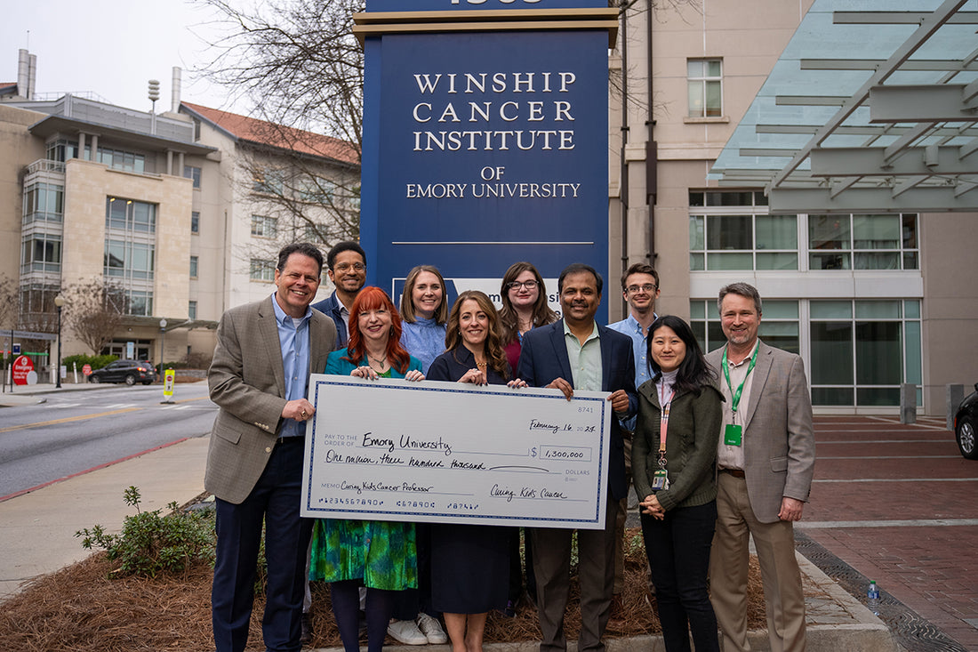 $1.3 million gift from curing kids cancer endows cancer professorship ...